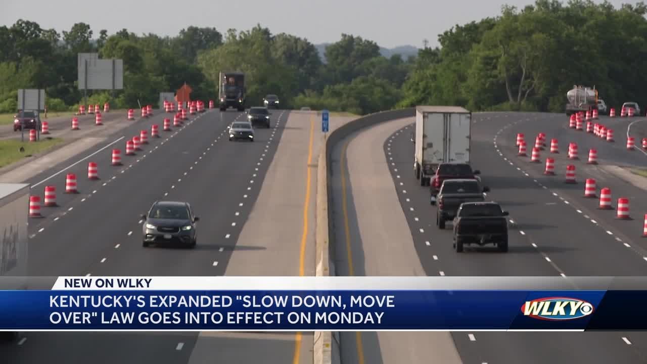 Kentucky's expanded 'slow down, move over' law goes into effect on ...