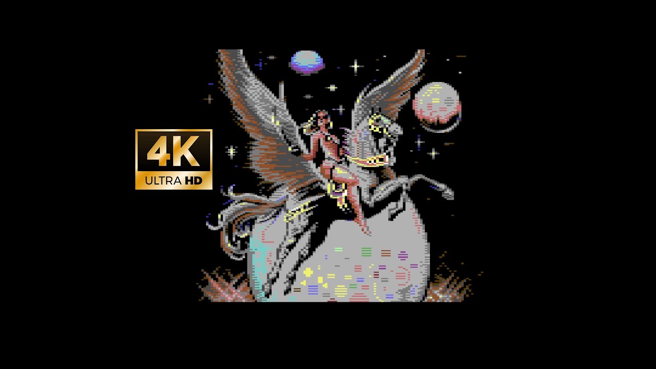 C64 Graphic - Fly Horse [1998] by Lepsi De - YouTube