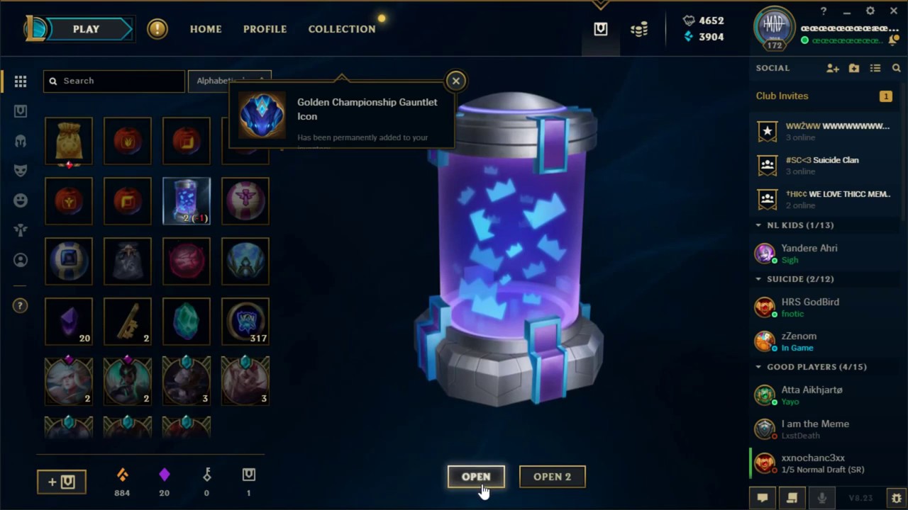 hextech crafting world tokens ALL borders and golden chromas - YouTube