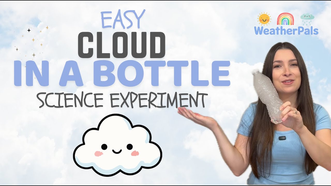 Make a Cloud in a Bottle! Simple Weather Experiment for Kids - YouTube