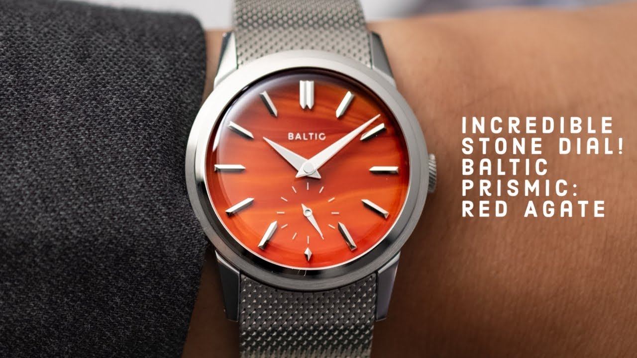 NEW Baltic Prismic Stone Dial | Red Agate Limited Edition— is this peak ...