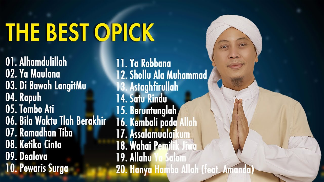 Lagu terbaik||opick - RELIGI || Tambang kenangan Terbaik ! - YouTube