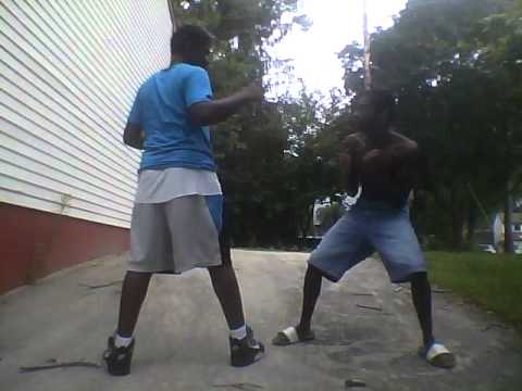 boxing dodging punches practice - YouTube
