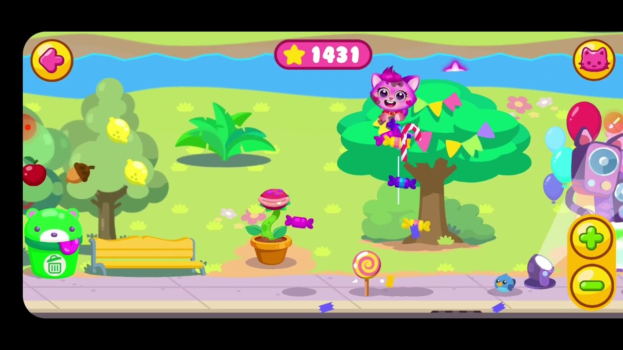 game little kitty town cat - YouTube