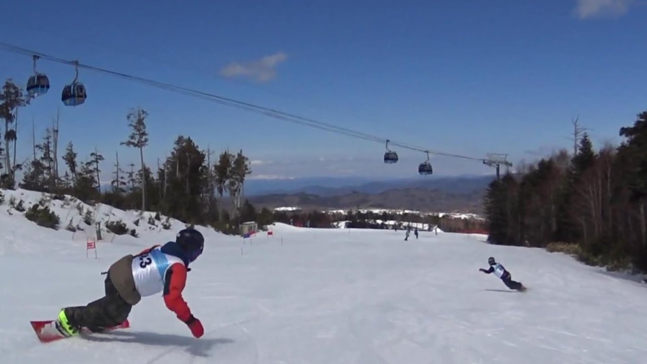 Alpine Carving Snowboard - 2 - YouTube