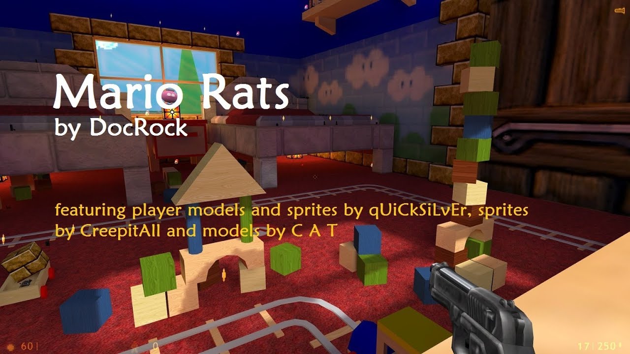 Half-Life Deathmatch Map: Mario Rats by DocRock - YouTube