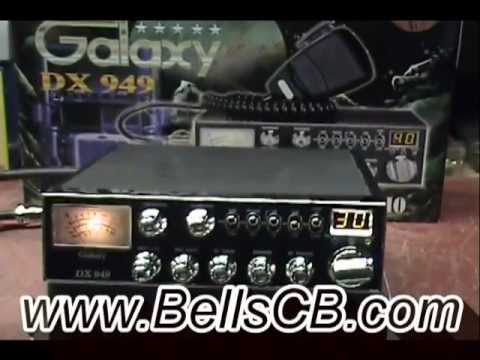 Galaxy DX-949 Tune-up Report - YouTube