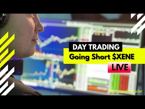 Live Day Trading - Going Short $XENE #xene