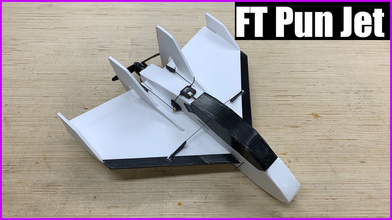 FT Pun Jet -- Scratch Build and Maiden Flight - YouTube