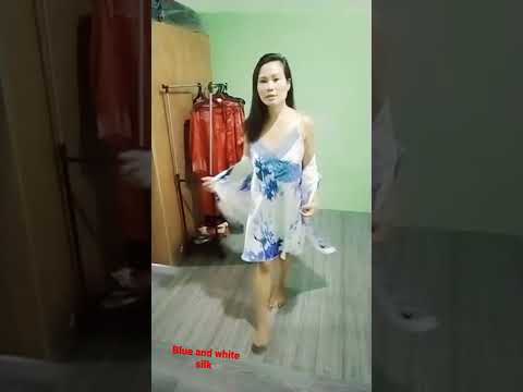 #best#sexy#blue and white silk#sexy#amazing nighties#