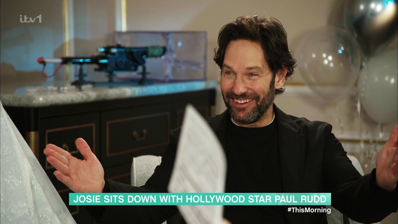 Paul Rudd (Ghostbusters: Frozen Empire Actor) On This Morning [22.03. ...