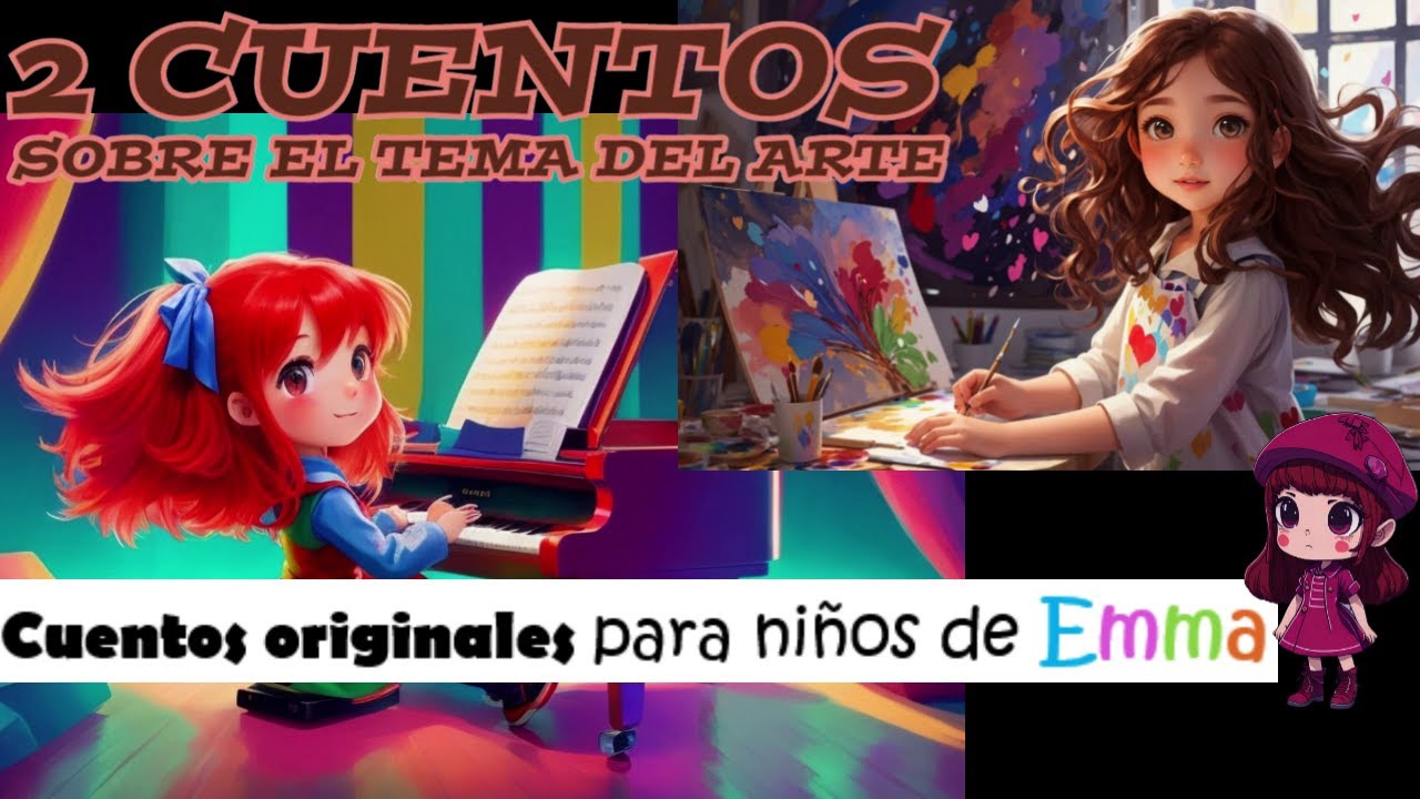 Cuentos Originales para Niños de Emma: 2 cuentos sobre el tema del Arte ...