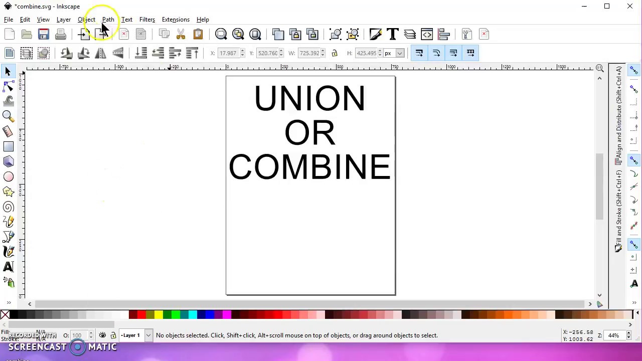 51 Union or Combine - YouTube