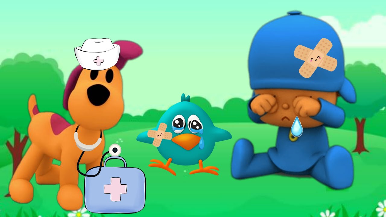 The Boo Boo Song com POCOYO / O Dodói do Pocoyo e da Lolla / Nursery ...