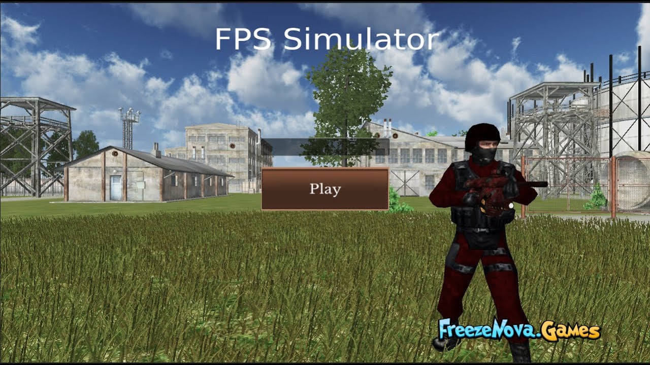 Jogando Fps simulator no pc - YouTube