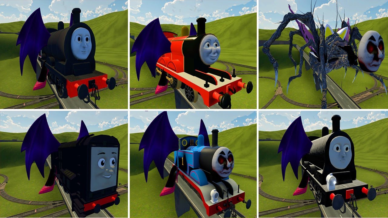 New Forms: Bus Train Thomas, ChooChoo Charles turned into REAL MUSCLE ...