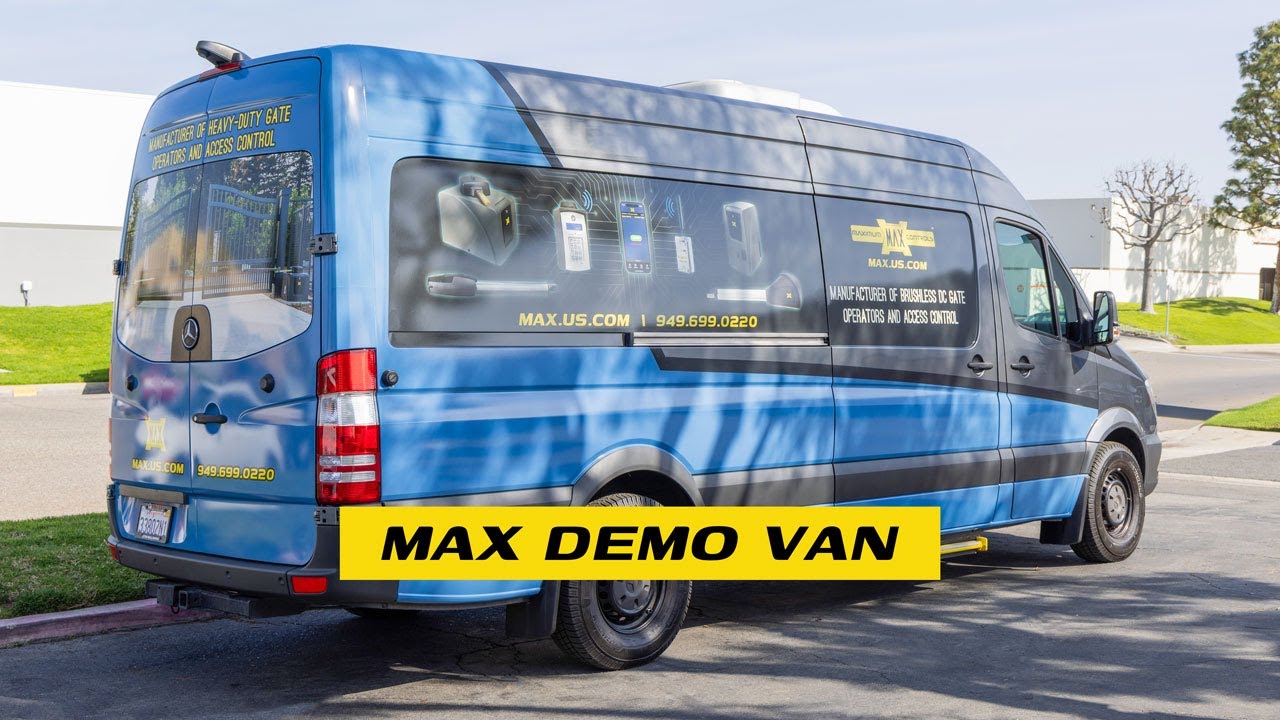 Max Demo Van - YouTube