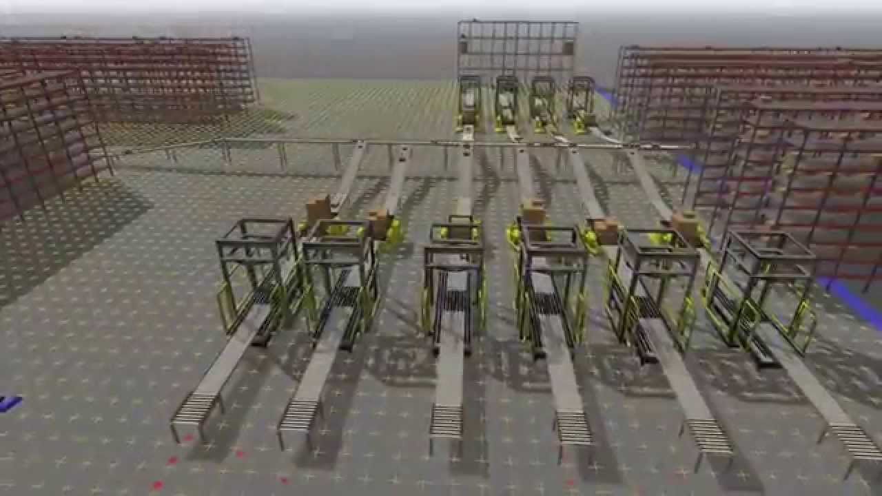 FlexSim's Conveyor Module - YouTube