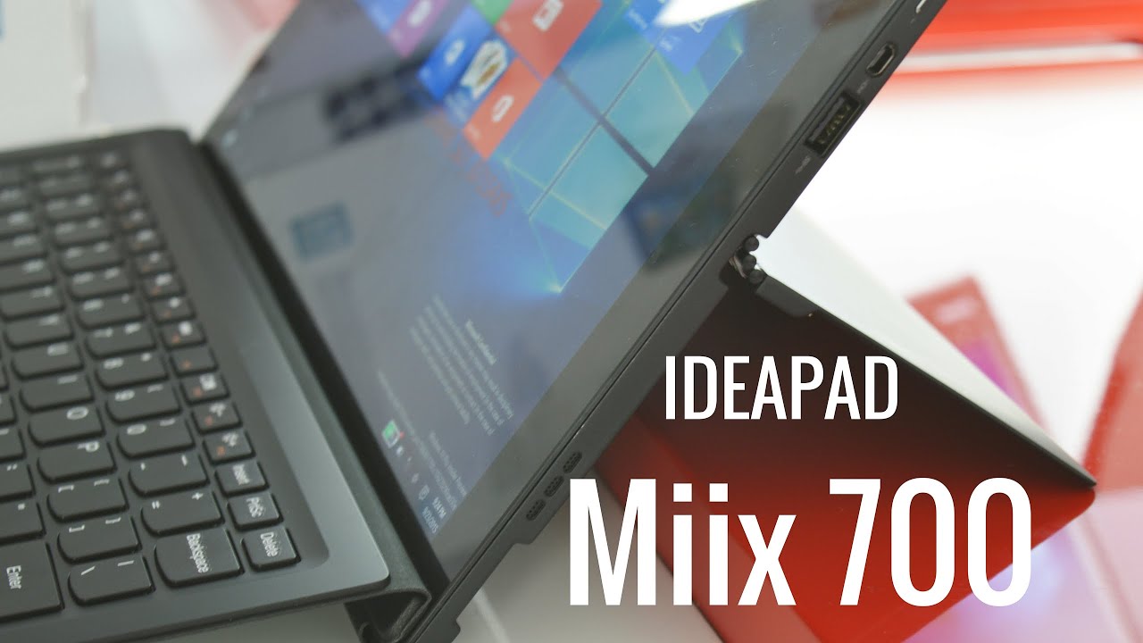 Lenovo IdeaPad Miix 700, primeras impresiones en español - YouTube