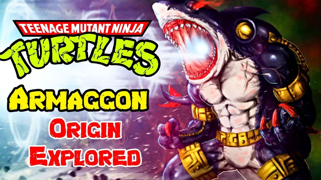 Armaggon Origins - A Future Mutant Shark Who Teams Up With Shredder To ...