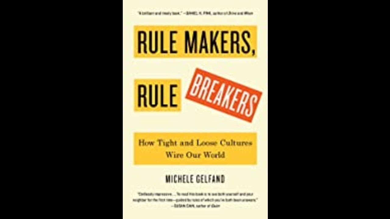 Michele Gelfand on Rule Makers, Rule Breakers 10/28/2019 - YouTube