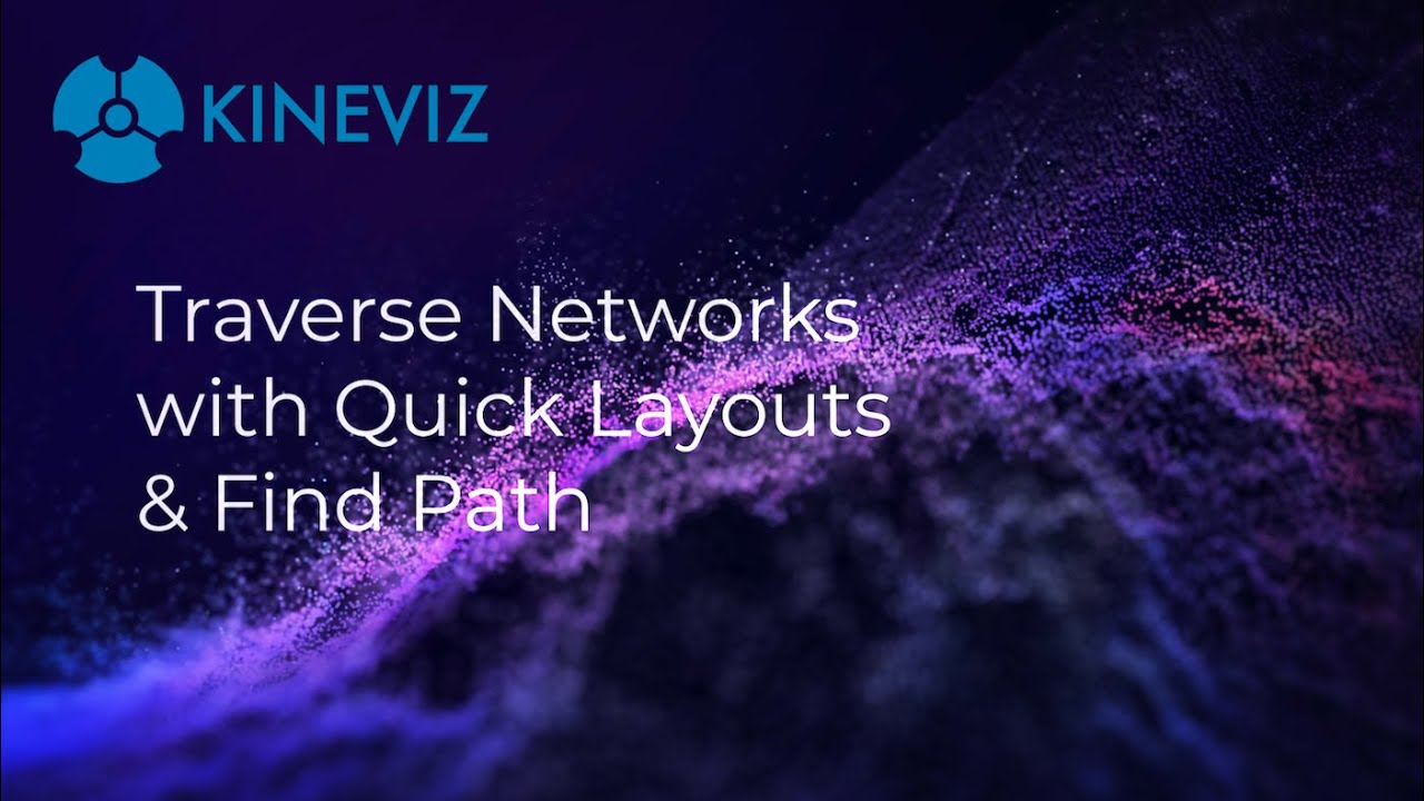 Traverse Networks with Quick Layouts & Find Path - YouTube
