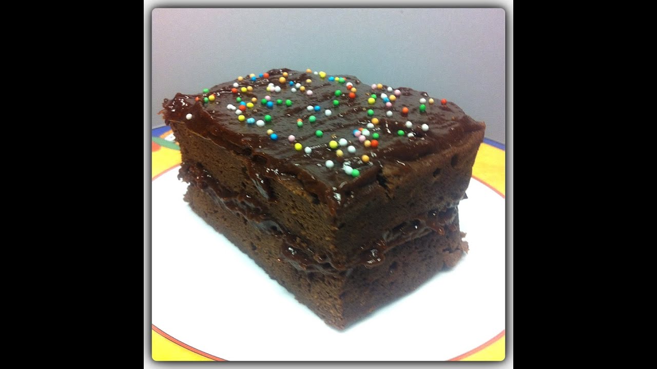 Chocolate PB&J Cake (high Protein) - YouTube