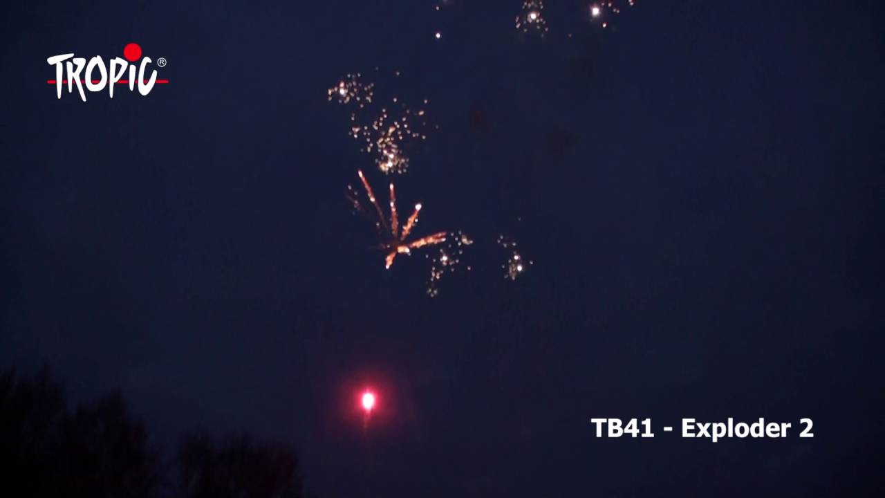 TB41 - TROPIC Fireworks, Fajerwerki, Feuerwerk, Vuurwerk, Feu d'artifice - YouTube
