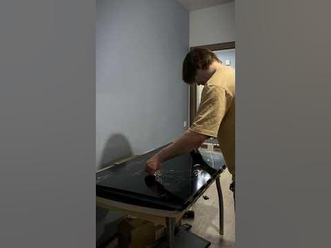Способ снятия матрицы с телевизора для замены подсветки - YouTube