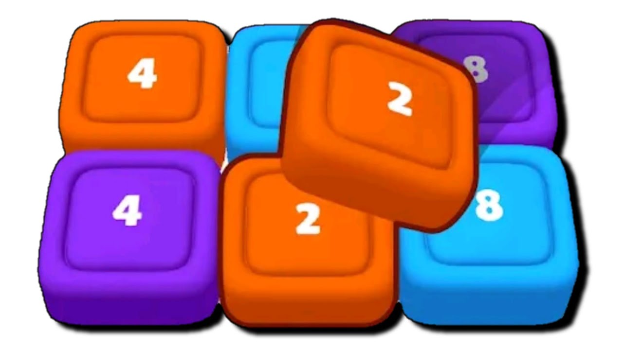 Merge Through: Color 2048 - (Math Games, Max Levels) Number Gameplays ...