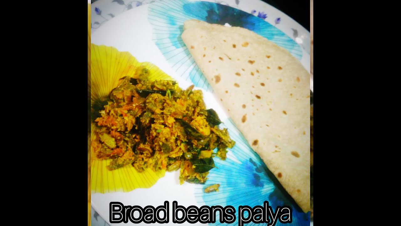 Chapparada Avarekai Palya | Chikkudukaya Fry | Broad Beans Fry ...