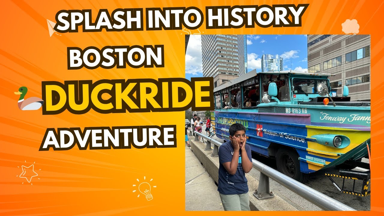 Splash into History: Unforgettable Boston Duck Tour Adventure! - YouTube