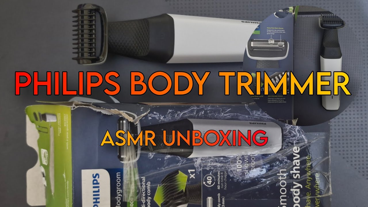 PHILIPS BODY TRIMMER UNBOXING | BEST BODY TRIMMER FOR MEN | PHILIPS ...