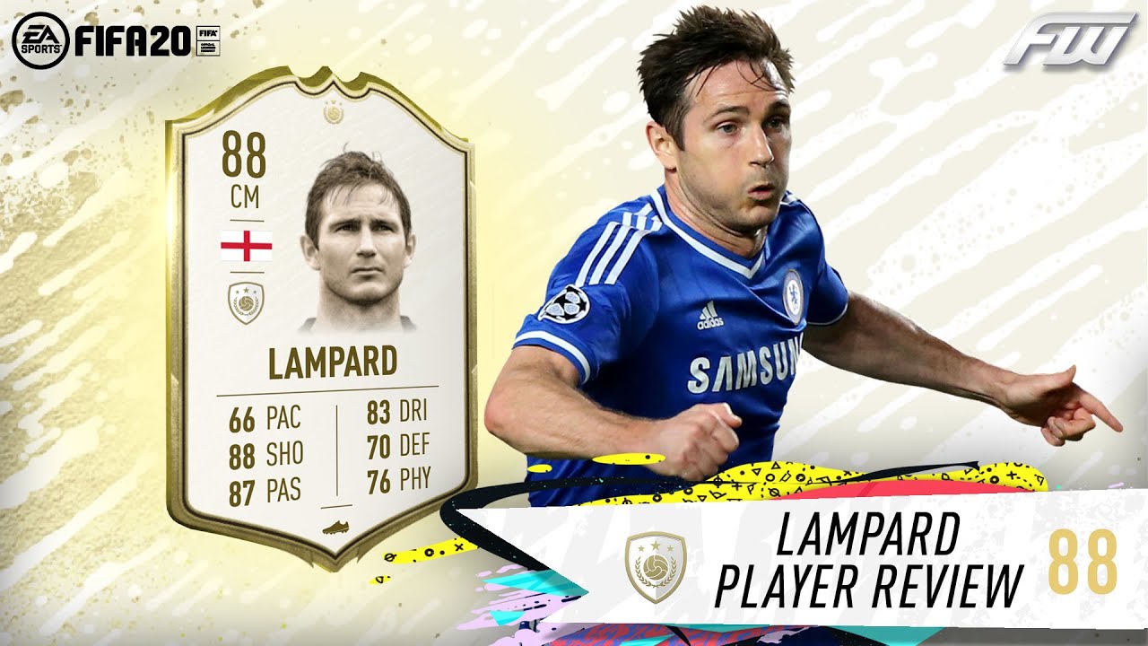 ICON LAMPARD Review (88) ONE OF THE MOST UNDER USED ICONS! FIFA 20 ...