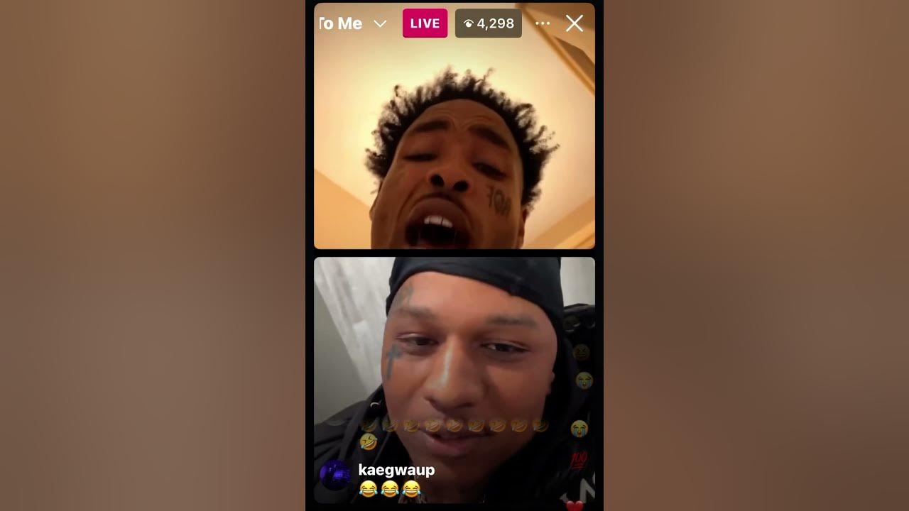 Ebk jaaybo arguing with Aof niino on live. Aof Nino says he’ll beat Ebk young joc up. - YouTube
