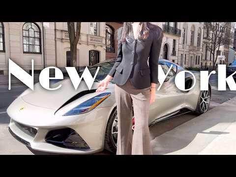 뉴욕브이로그, 스포츠카 신차 구입 출고 언박싱 로터스 에미라 풀옵션, 도버스트릿마켓 패션 편집샵 카페 다녀온 뉴욕 브이로그 맨해튼 일상