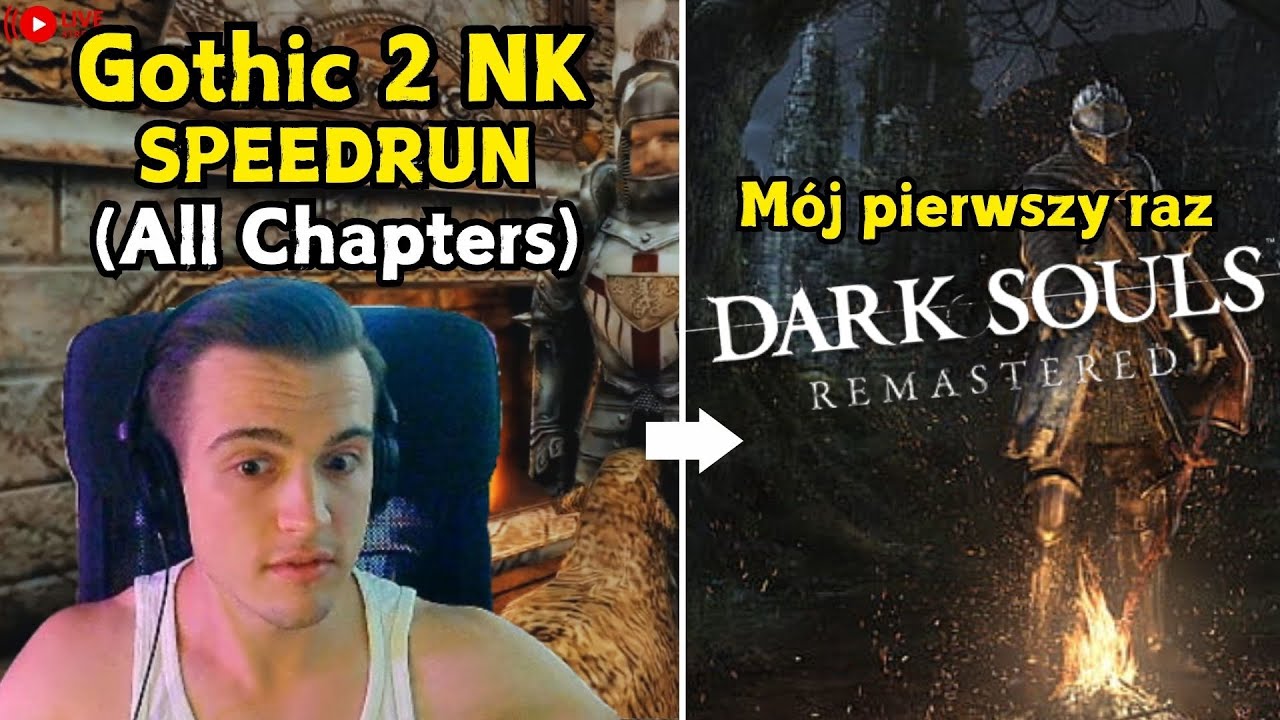 🔴 Pobijam WR Gothic 2 NK SPEEDRUN (All Chapters) Dark Souls 1 #12 Manus ciąg dalszy xd - YouTube