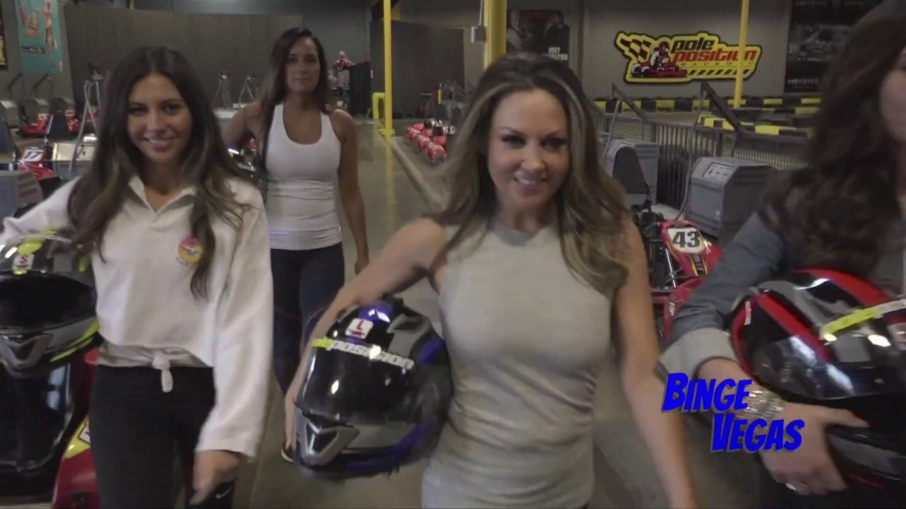 Indoor Go-Cart Racing at Pole Position in LAS VEGAS ! - YouTube