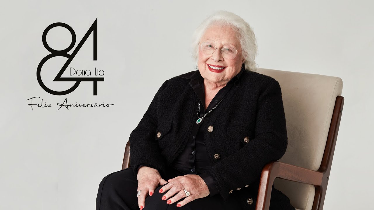 Homenagem aos 84 anos da Sra. Lia Maria Aguiar - YouTube