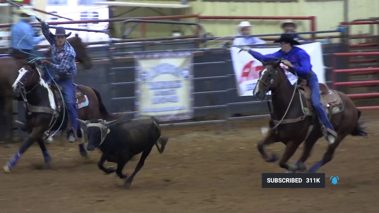 Open Team Roping Highlights! Junior World Championships 19 & Under ...