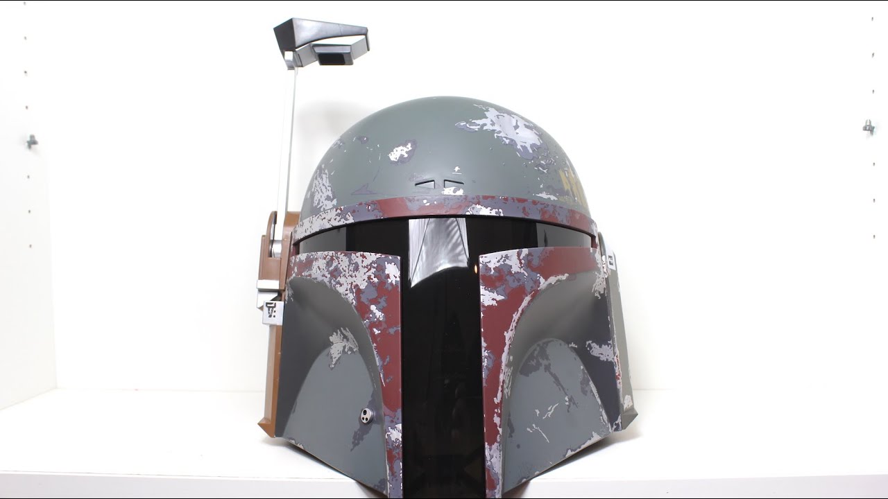 Star Wars Black Series BOBA FETT HELMET Review - YouTube