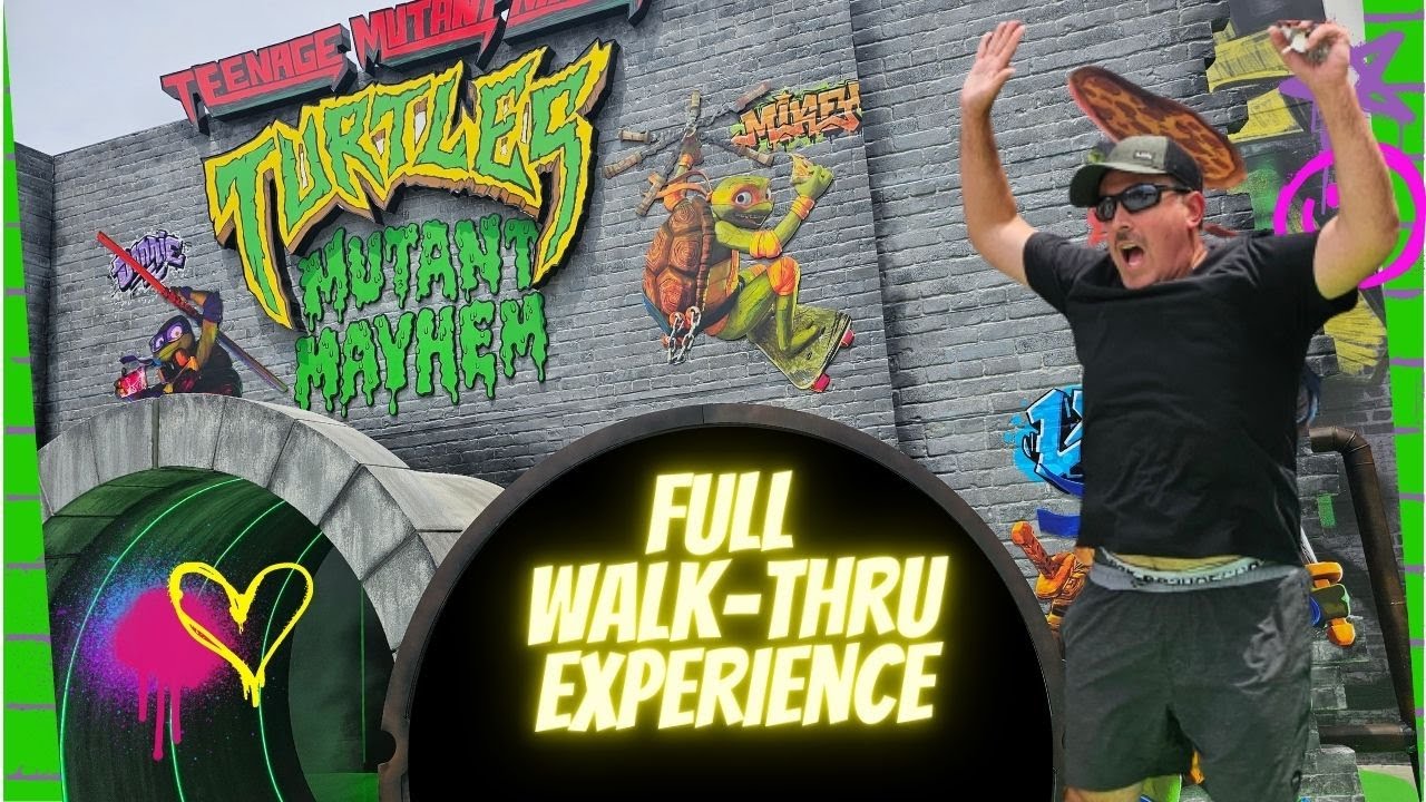 Teenage Mutant Ninja Turtles | Mutant Mayhem Experience | Full Tour ...