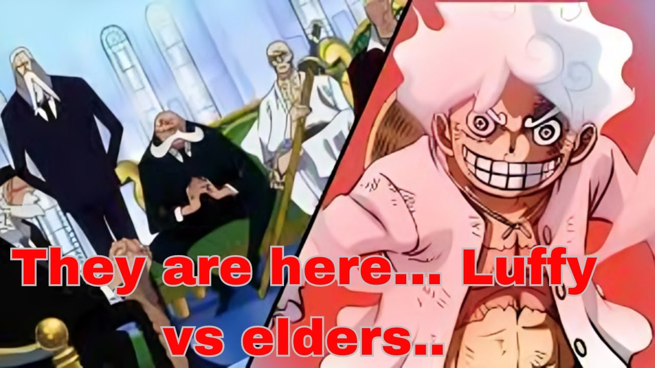 Luffy Vs Five Elders , Chapter 1109. - YouTube