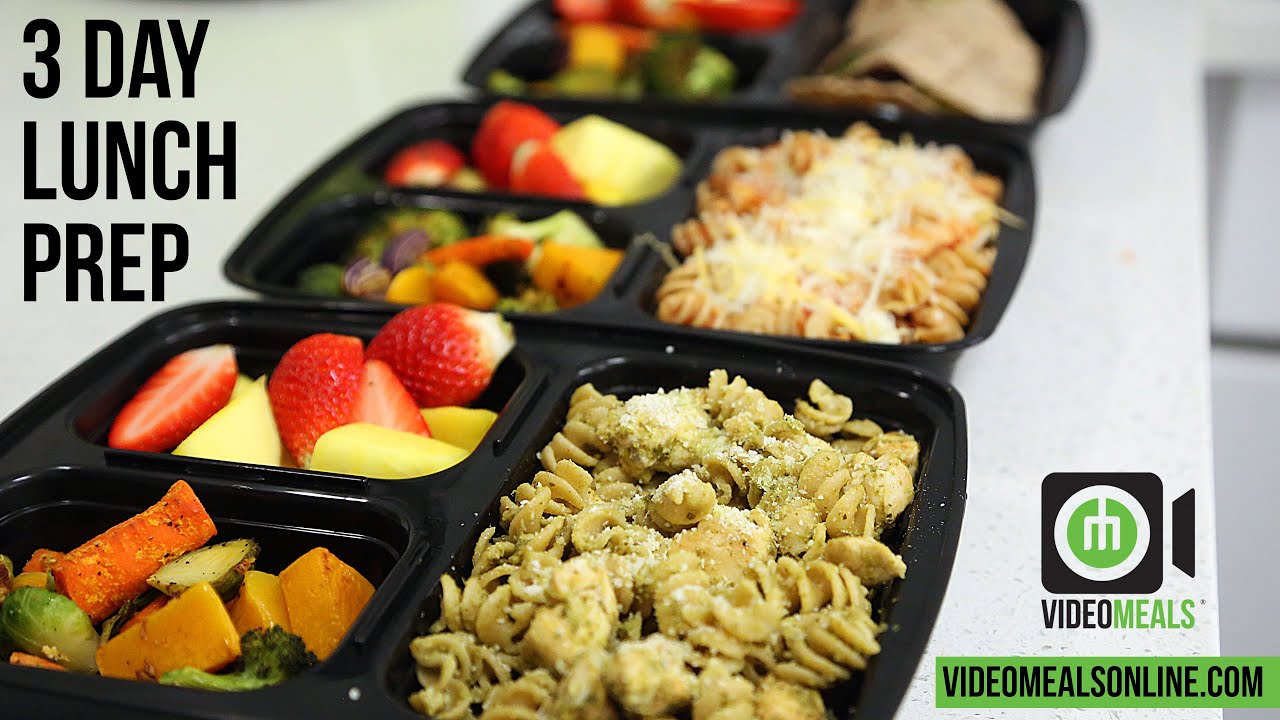 Simple 3 Day Chicken Lunch Box - YouTube