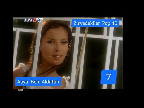 En Çok Dinlenen 1996 Yılı Şarkıları Türkçe Pop Müzik Listesi ( Zirvedekiler Pop 10 )