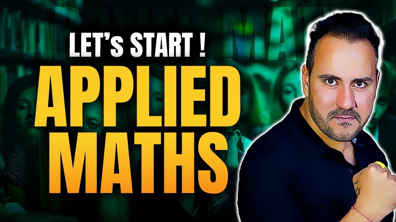 Let's Start Applied Maths 😱🥰 with Ushank Sir - YouTube