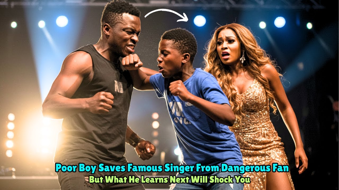 Poor Boy Saves Famous Singer From Dangerous Fan… But What He Learns ...