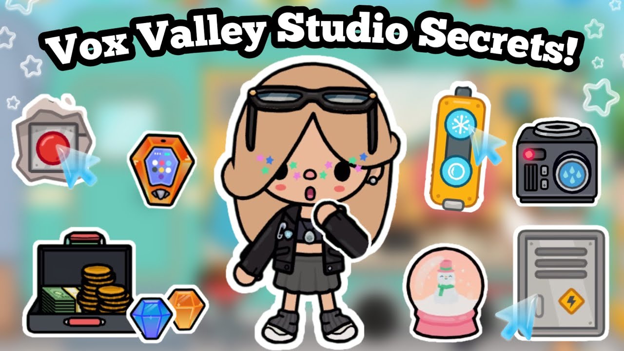🎬Vox Valley Studio Secrets😱 | Toca Boca - YouTube