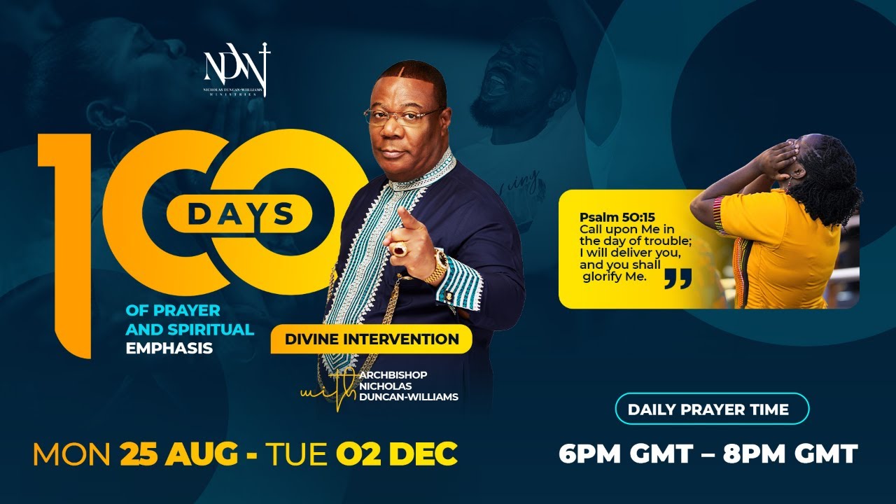 1MS 100 DAYS PRAYER WATCH - 6PM GMT WATCH - OCT 24, 2025 - YouTube