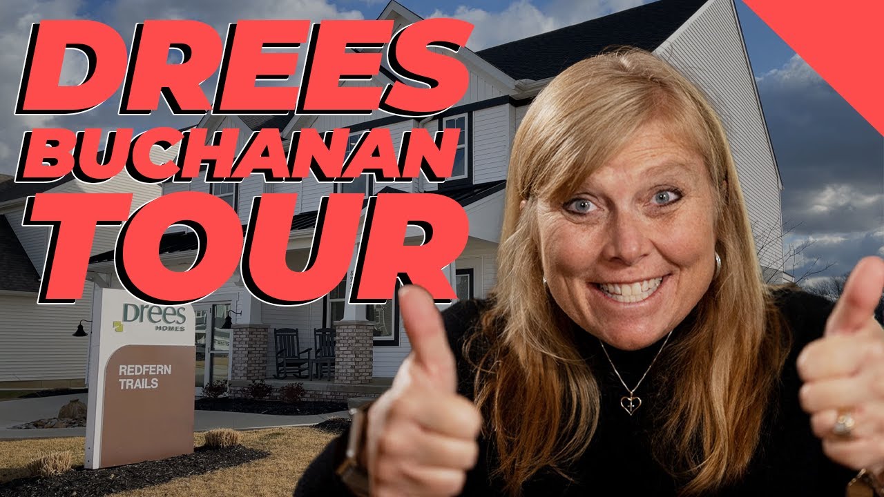 Drees New Build the Buchanan model home tour! - YouTube